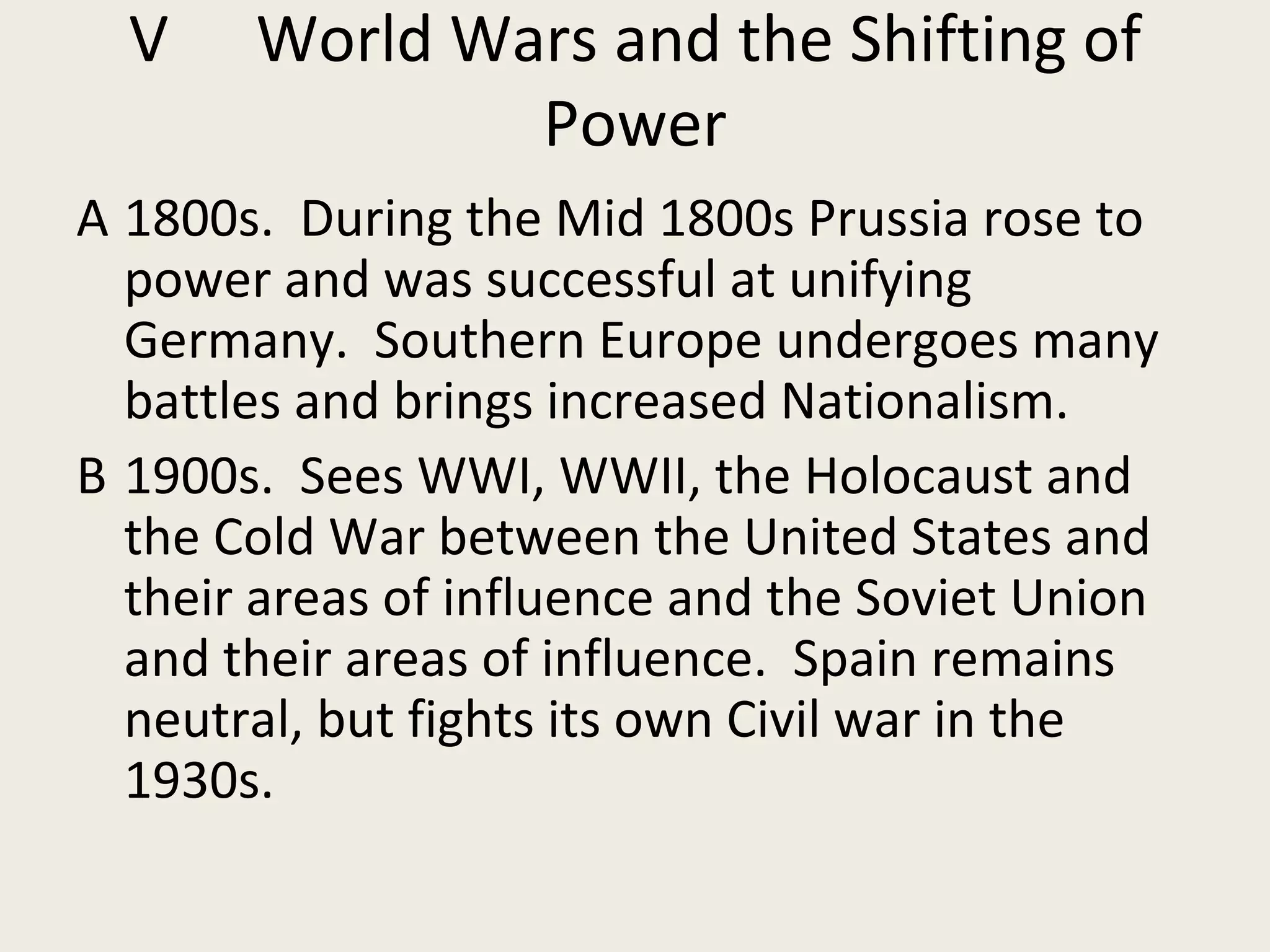 A Timeline Of Europe | PPT