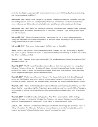 A Timeline of Press Freedom in the Philippines | PDF