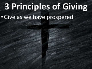 A time of giving | PPTX