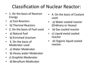 Atomic Reactor | PPTX