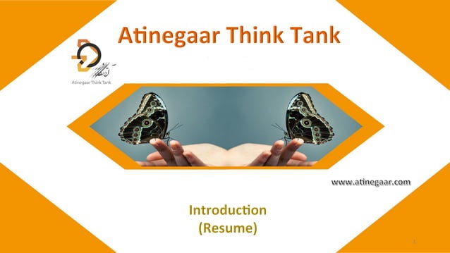 Atinegaar Think-Tank Resume | PPT