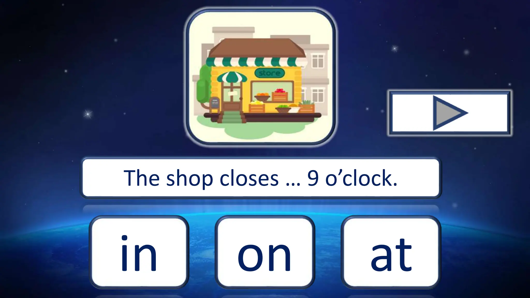 Prepositions in English: at, in and on . | PPT | Free Download