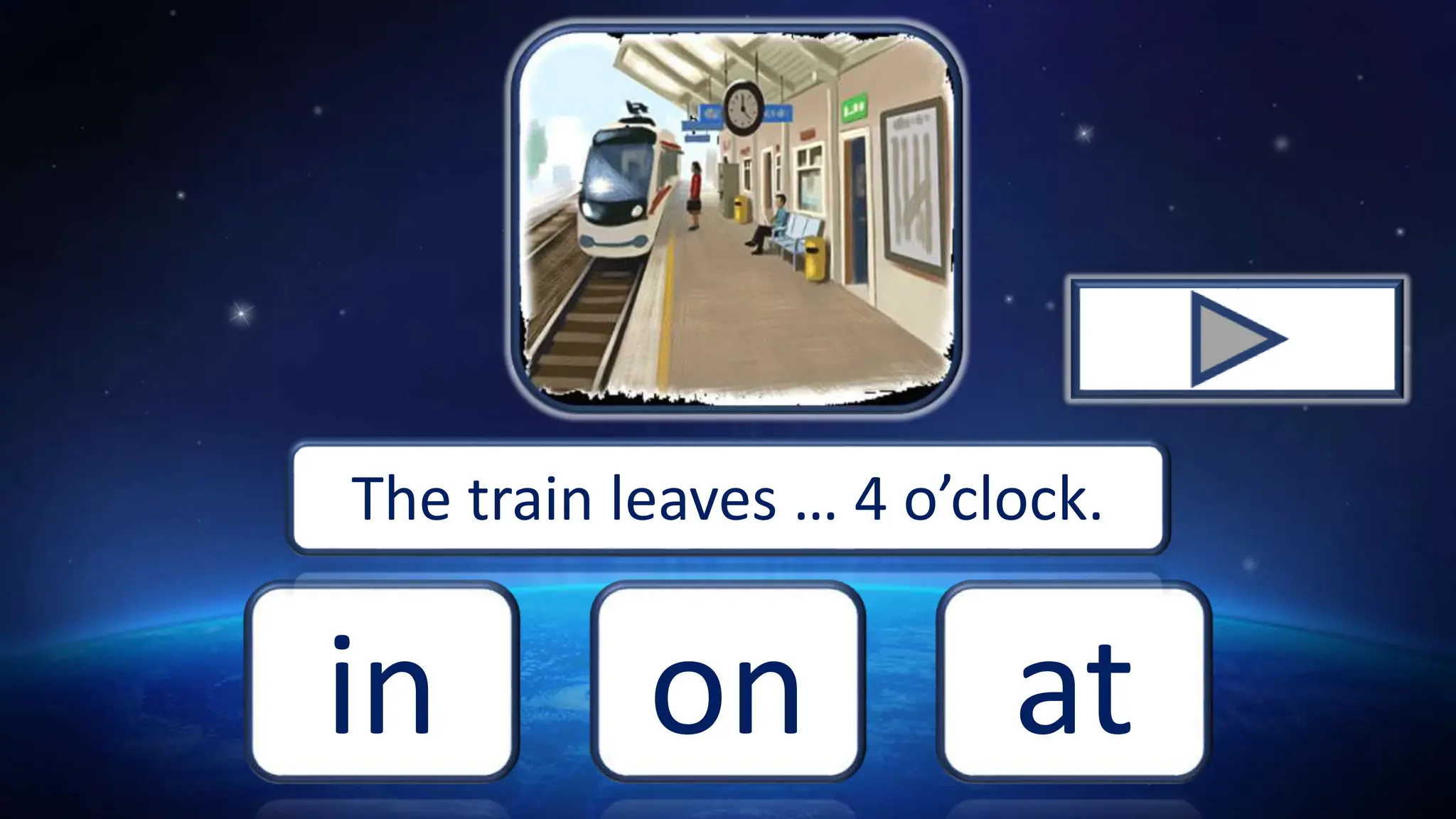 Prepositions in English: at, in and on . | PPT | Free Download