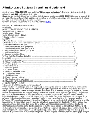 Atinsko pravo-i-drzava | PDF