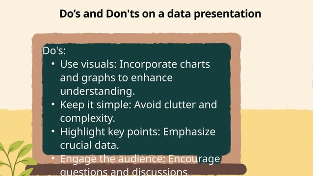 How to write Data Presentation in Research | PPTX