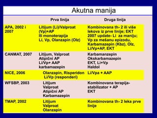 Atipični antipsihotici kao stabilizatori raspoloženja - da ili ne.ppt
