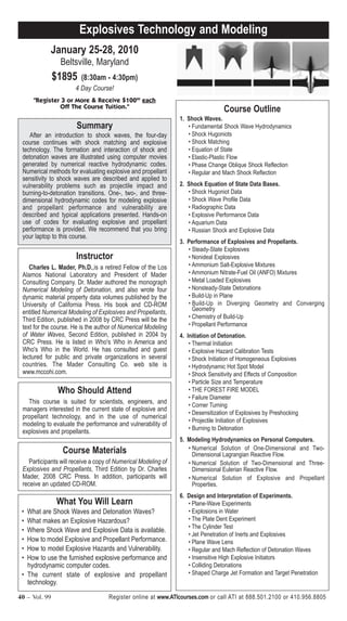 ATI Professional Development Courses Catalog On Space, Satellite and ...