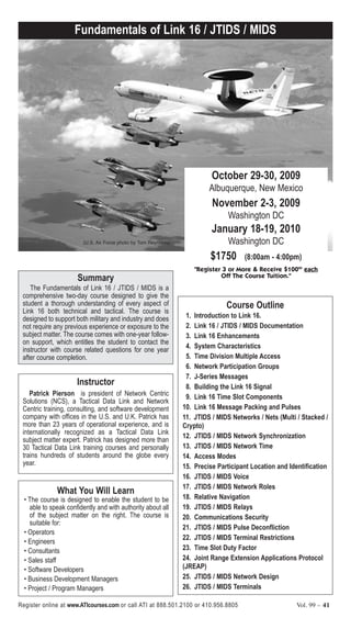 ATI Professional Development Courses Catalog On Space, Satellite and ...
