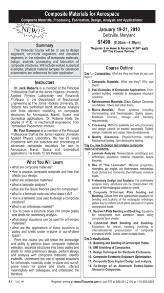ATI Professional Development Courses Catalog On Space, Satellite and ...