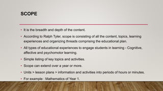 organizing content and teaching strategies presentation) | PPTX