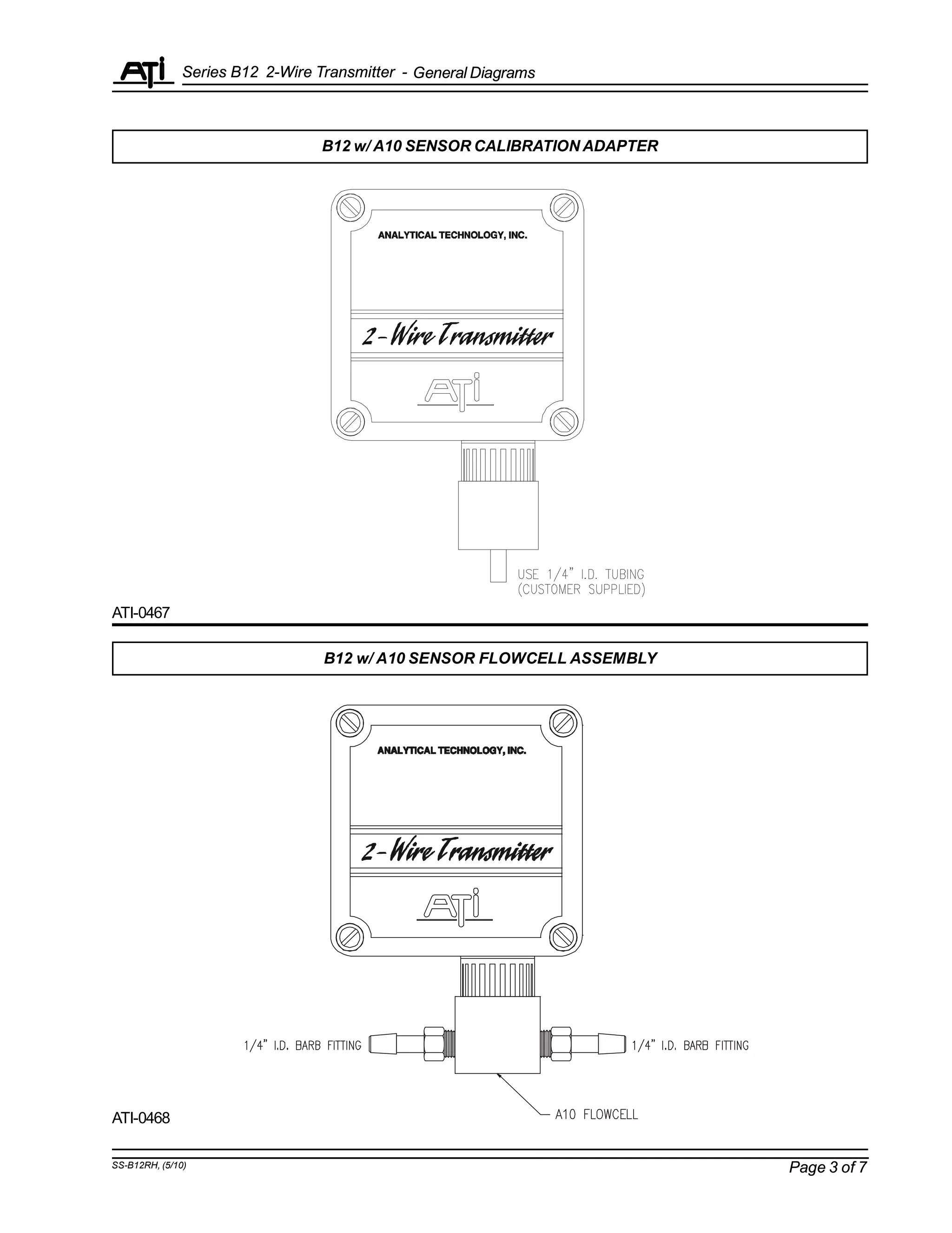 ATIs-B12-2-Wire-Gas-Transmitter-Support-Drawings.pdf | Technology ...