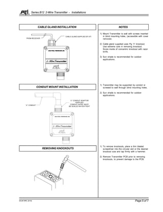 ATIs-B12-2-Wire-Gas-Transmitter-Support-Drawings.pdf | Technology ...
