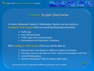 Advanced Traveler's Information System | PPT