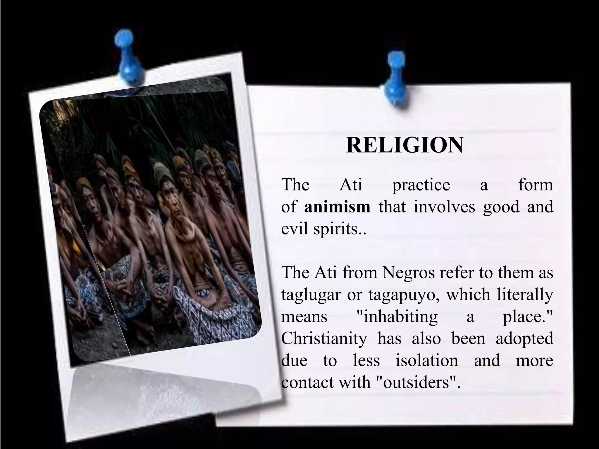 ATI TRIBE | PPTX | Hinduism | Religion & Spirituality