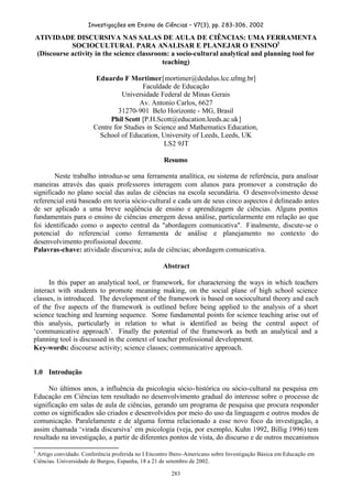 Atividade discursiva-1 | PDF