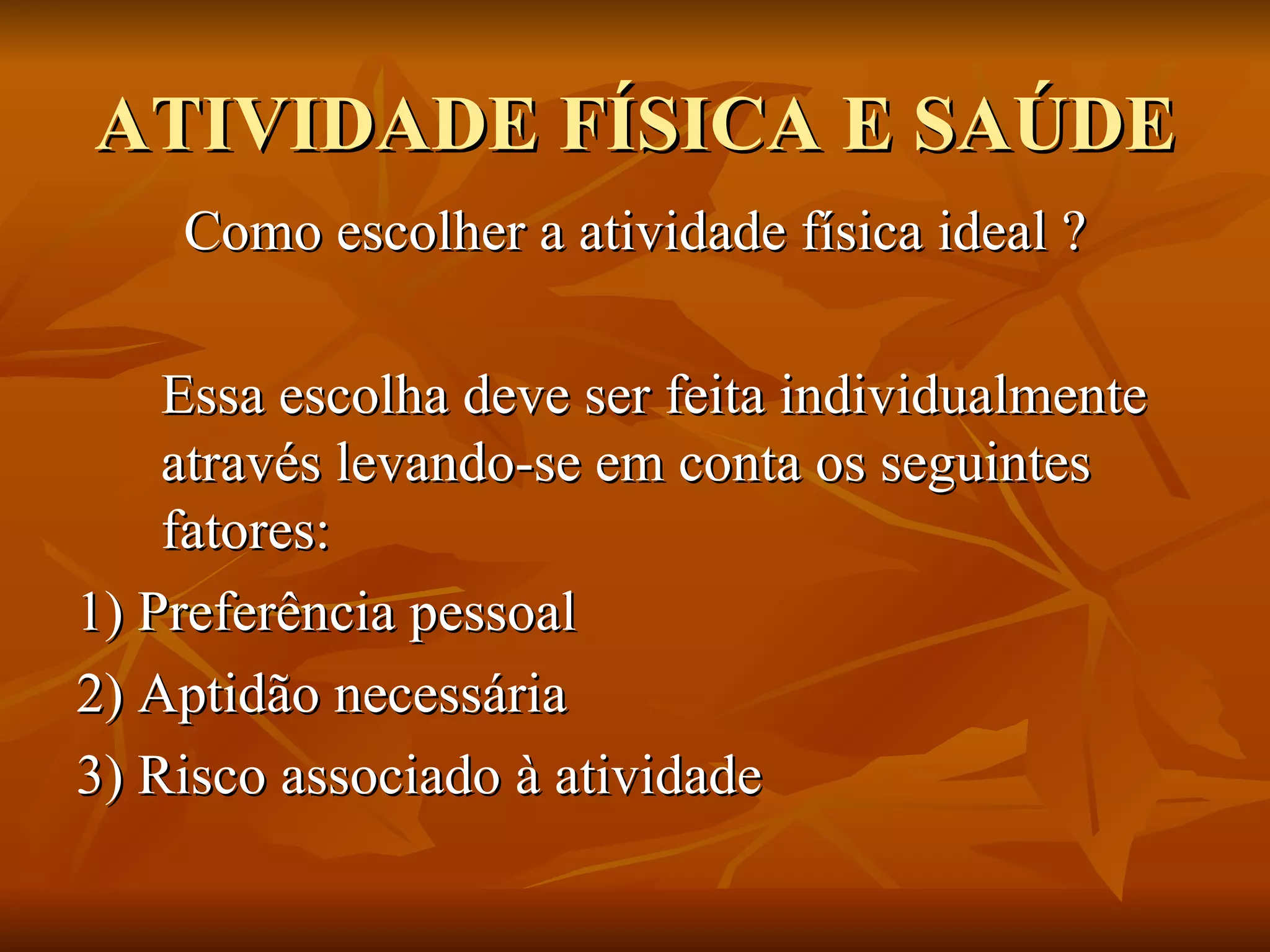 Atividade física-e-saúde-slides-3 | PPT
