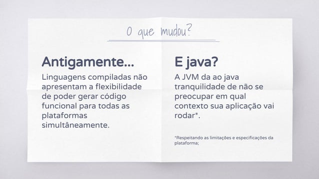 Atividade 1 o incio do java | PPT