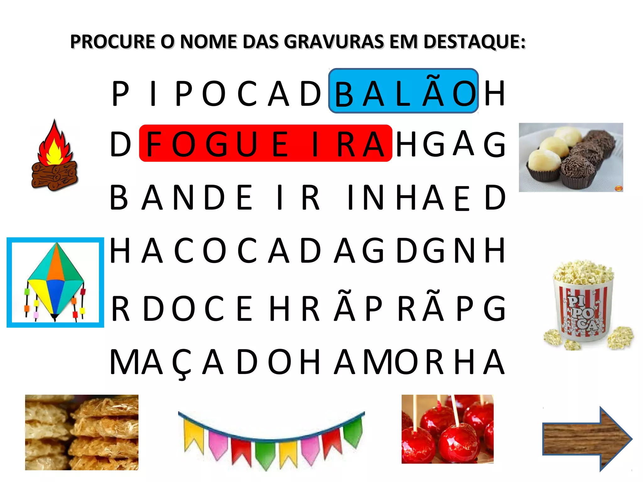 Atividade1 caça palavras | PPT