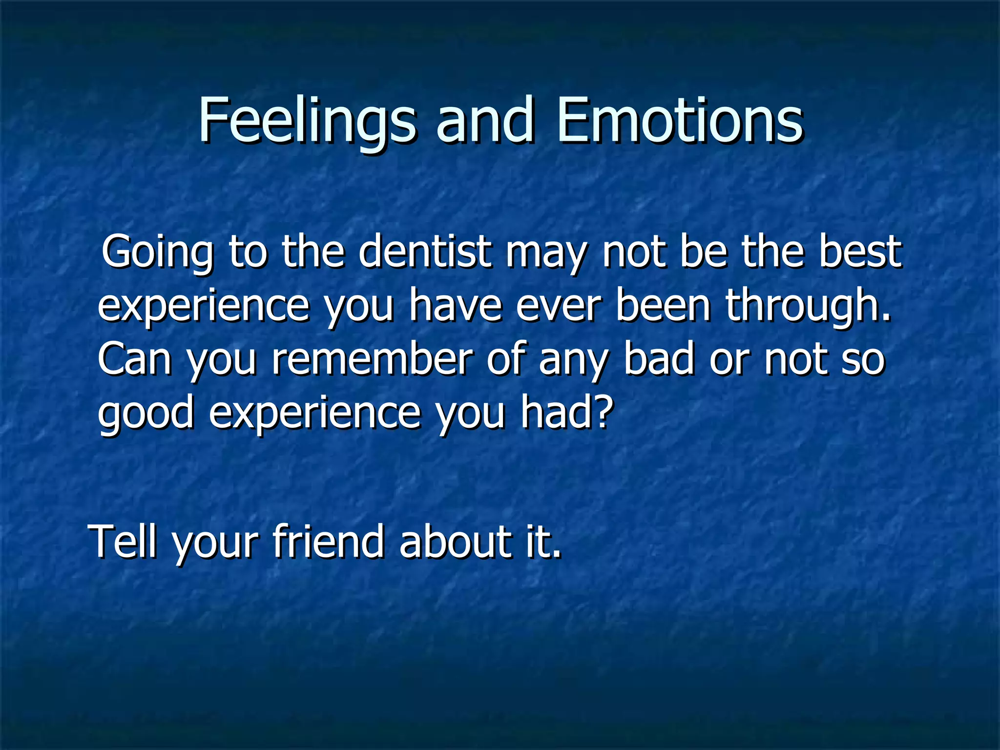 Feelings and Emotions | PPT