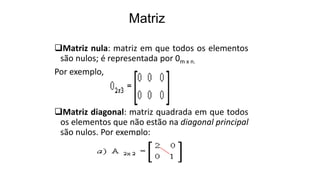 Atividade matrizes | PPTX