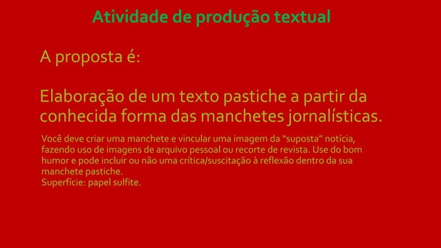 Atividade pastiche EXEMPLO E IMAGENS.pptx
