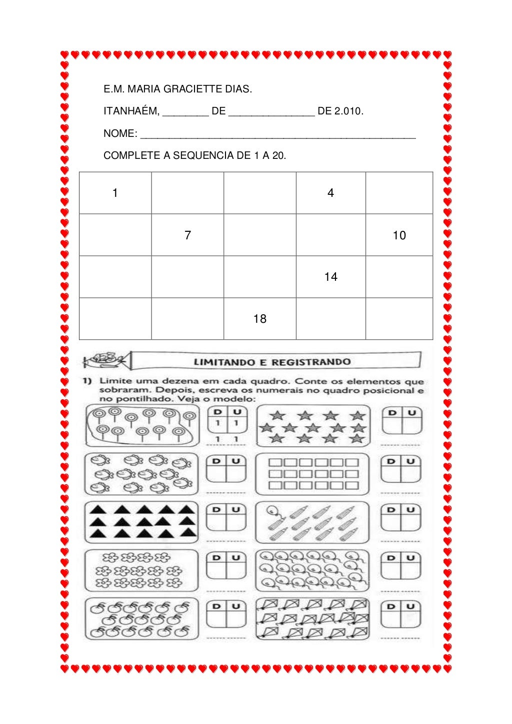 Atividades De 1 A 20 - FDPLEARN