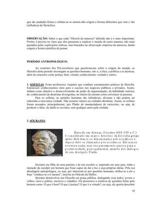 Atividades de filosofia | PDF
