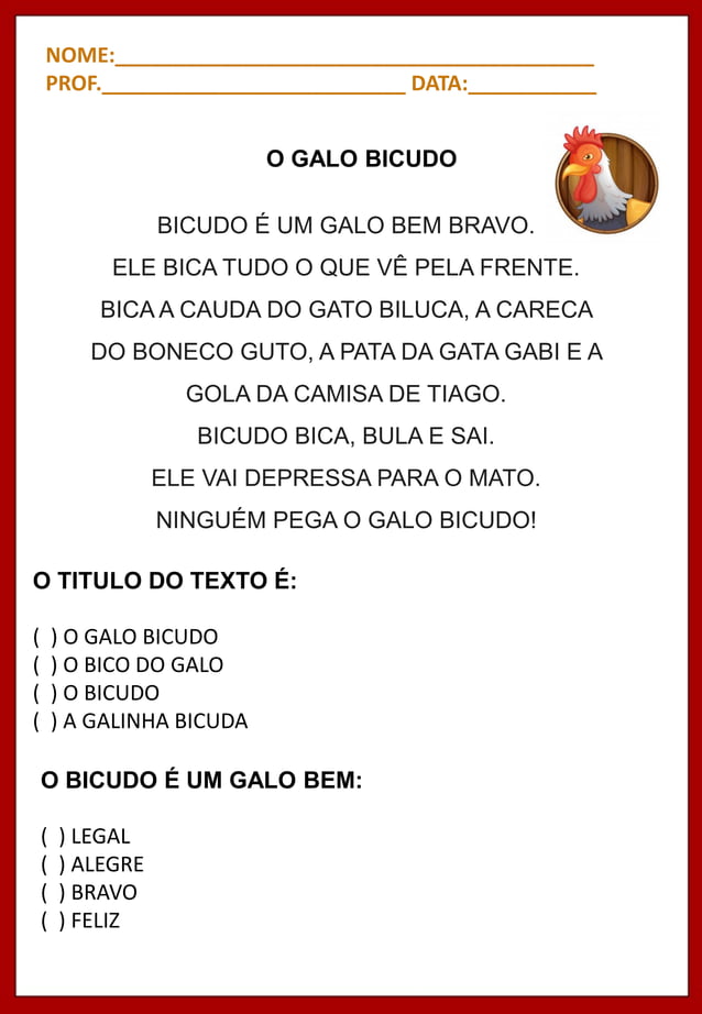 ATIVIDADES DE TEXTO.pdf textos para autista | PDF