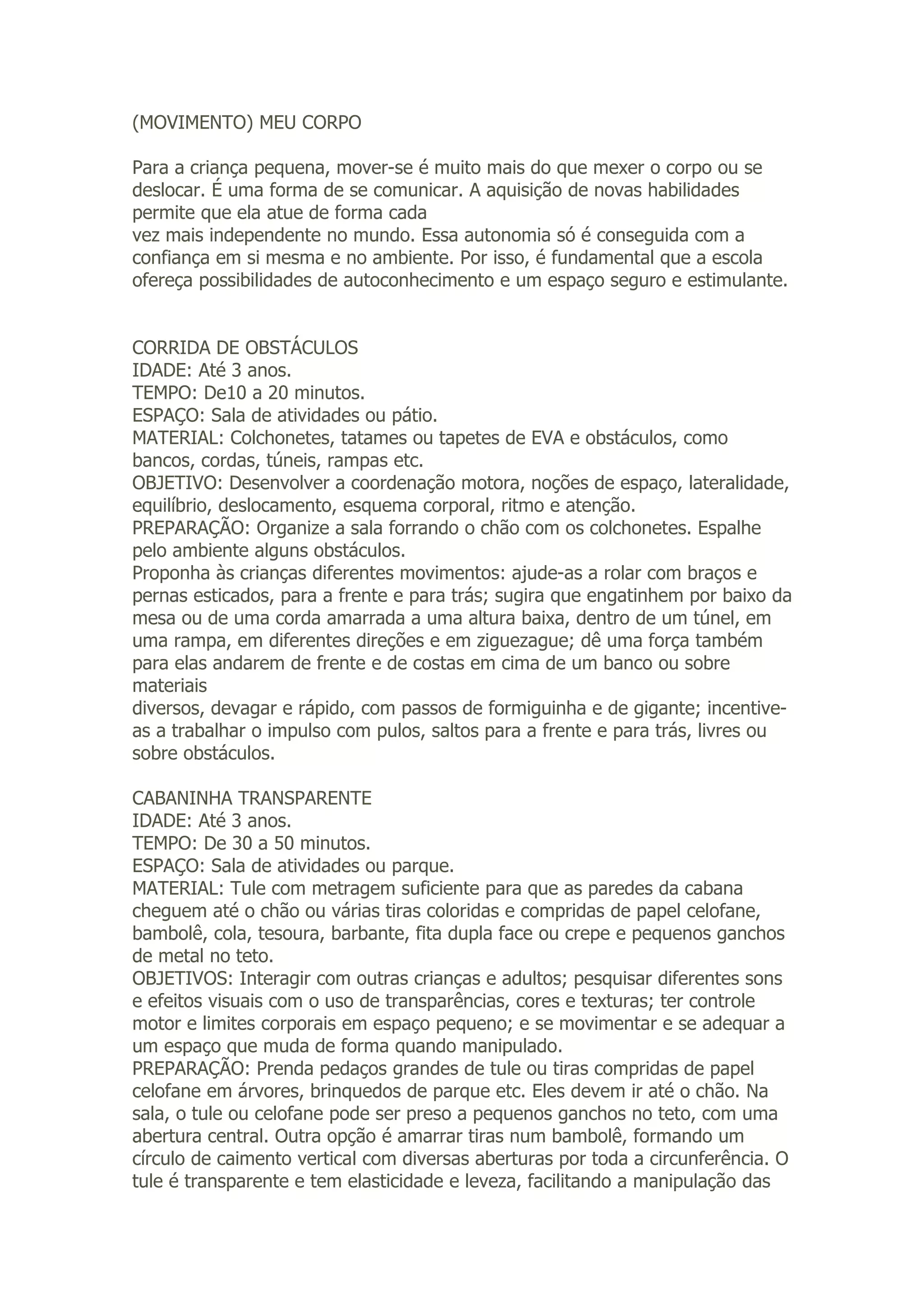 Atividades para mini maternal[1] | PDF