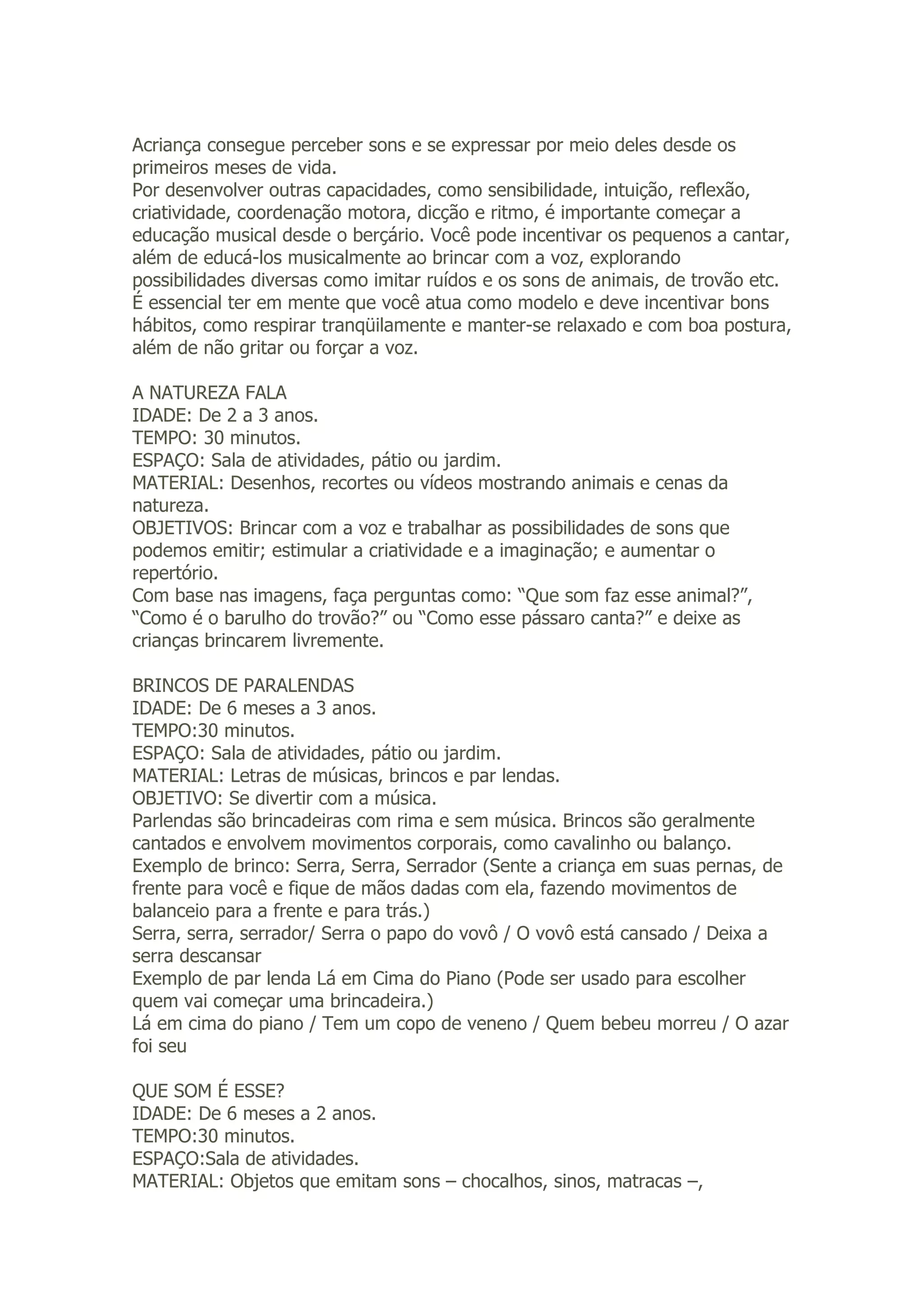 Atividades para mini maternal[1] | PDF