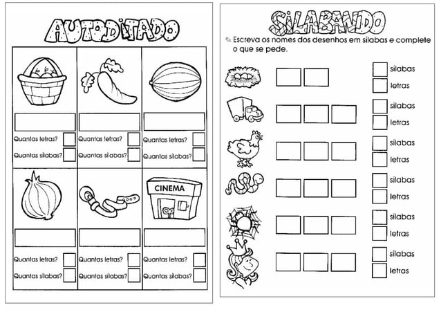 Atividades silabico | DOC