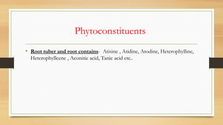 Ativisha.pptx dravya guna ptt ativisha final | PPTX | Gardening | Home ...