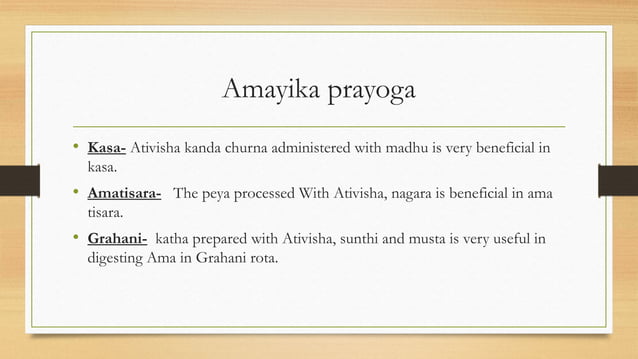 Ativisha.pptx dravya guna ptt ativisha final | PPTX | Gardening | Home ...