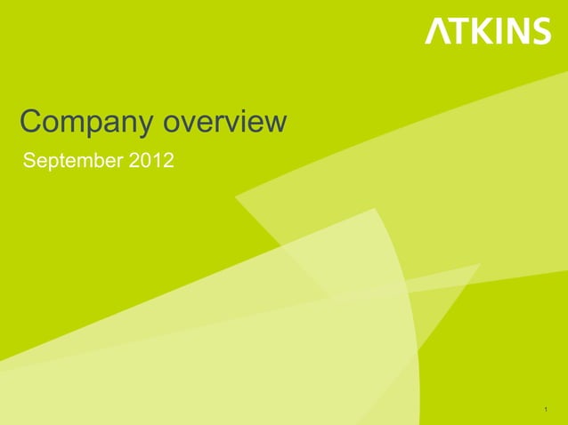 Atkins Corporate Presentation | PDF