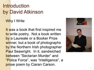 David Atkinson's selected poems. | PPTX