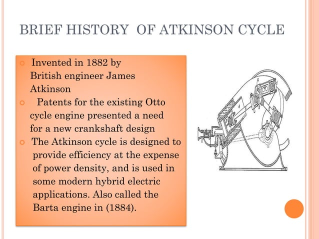 Atkinson cycle (Atkinson cycle Engines) | PDF
