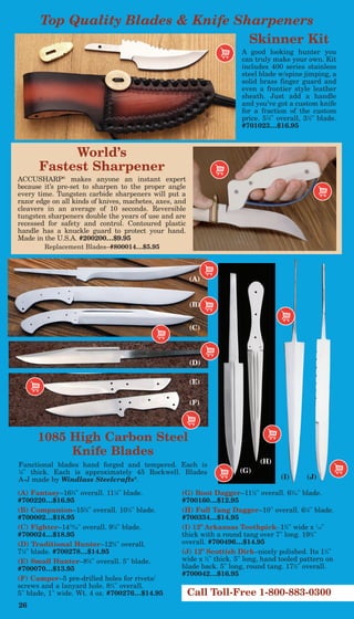 Atlanta cutlery: Historically Accurate and Battle Worthy Weapons | PDF