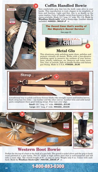 Atlanta cutlery: Historically Accurate and Battle Worthy Weapons | PDF