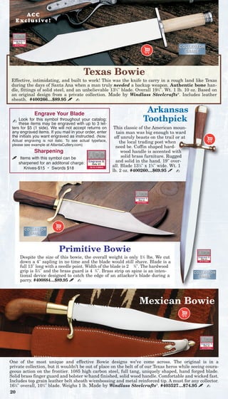 Atlanta cutlery: Historically Accurate and Battle Worthy Weapons | PDF