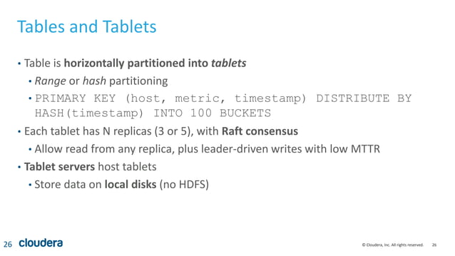 Introduction To Apache Kudu Pptx Databases Computer Software And Applications