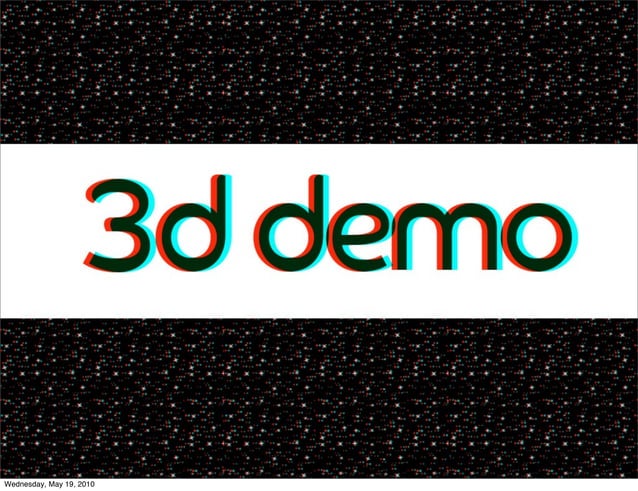 3D Lean Learning Introduction to Demos | PPT