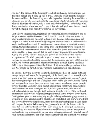 Atlanta compromise speech | DOCX