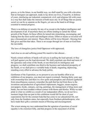Atlanta compromise speech | DOCX