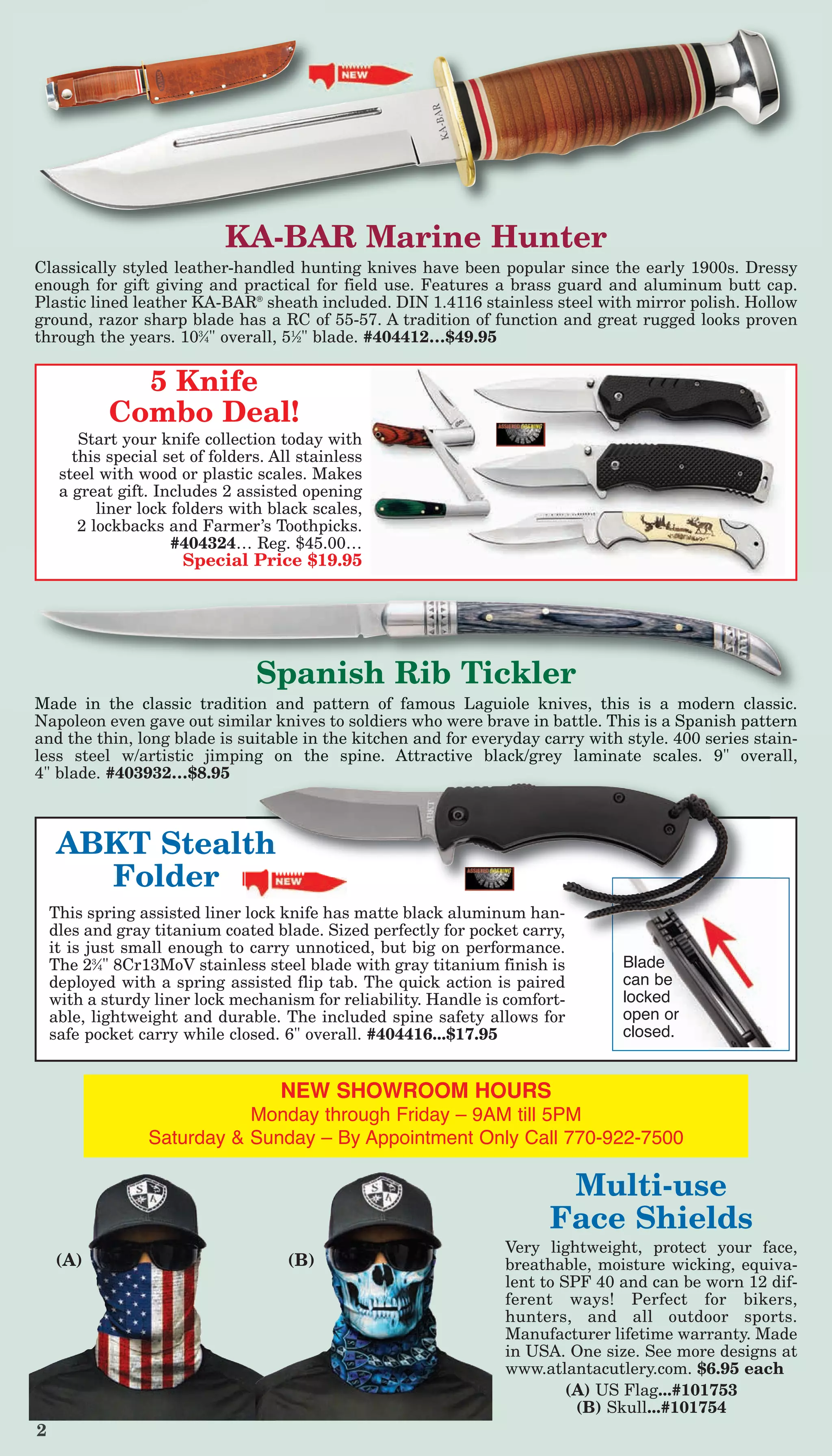The New E-catalog by Atlanta Cutlery is now Available! | PDF
