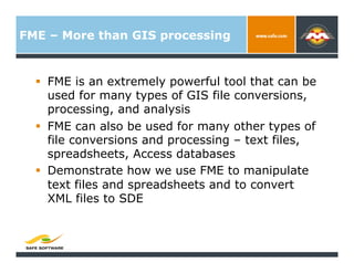 FME Everyday | PDF | Technology & Computing