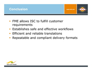 ISC and FME Data Translations | PDF | Databases | Computer Software and ...