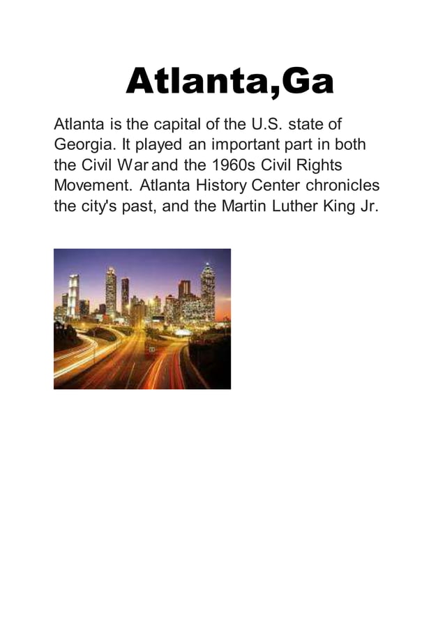 Atlanta word | DOCX | Politics