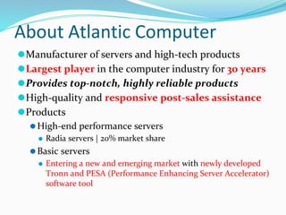 Atlantic Computer_Pricing Alternatives__ | PPTX