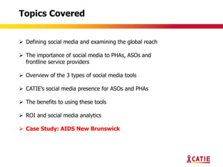 Social Media for PHAs and ASOs | PPTX