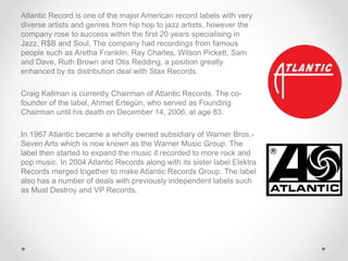 Atlantic records | PPT